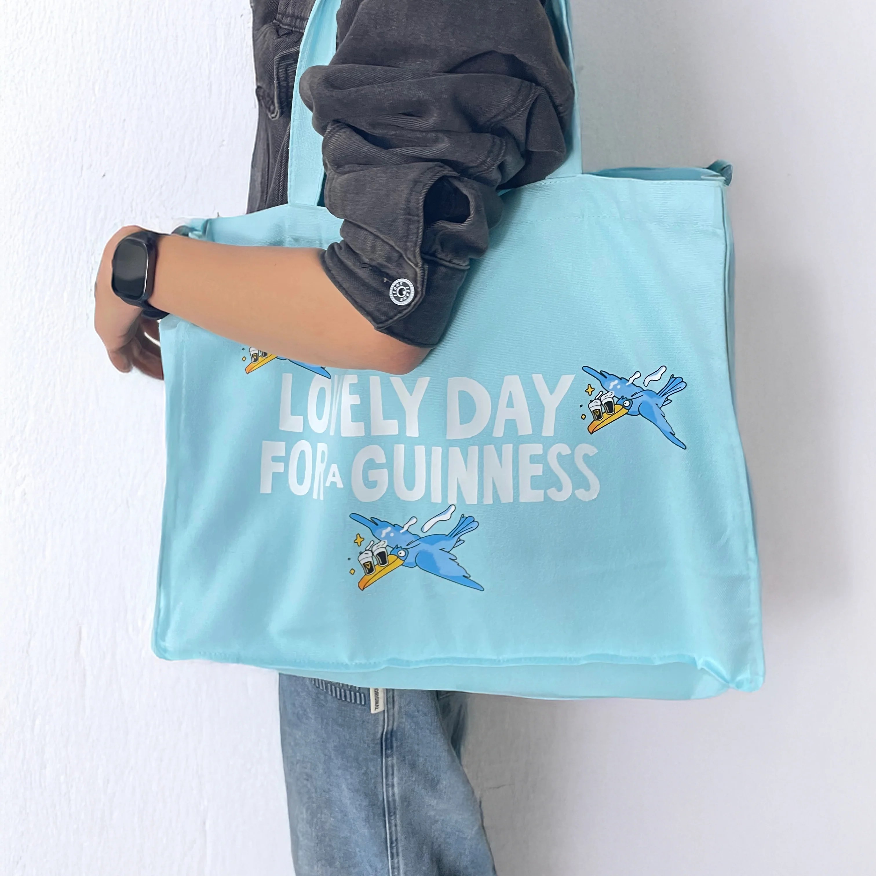 Guinness Summer Collection Tote Bag - Blue - Guinness Webstore