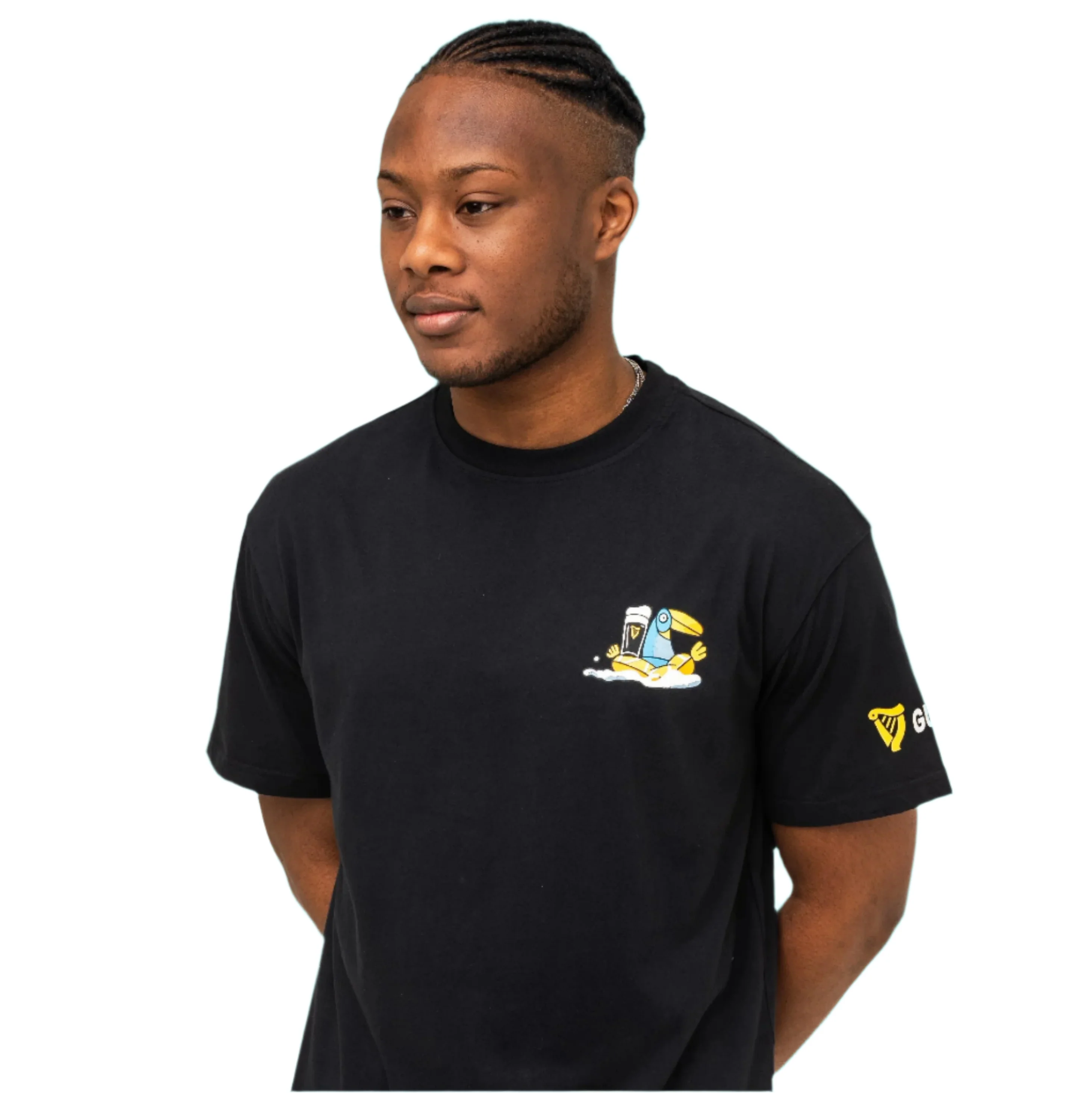 Guinness Summer Collection Oversized Tee - Black - Guinness Webstore