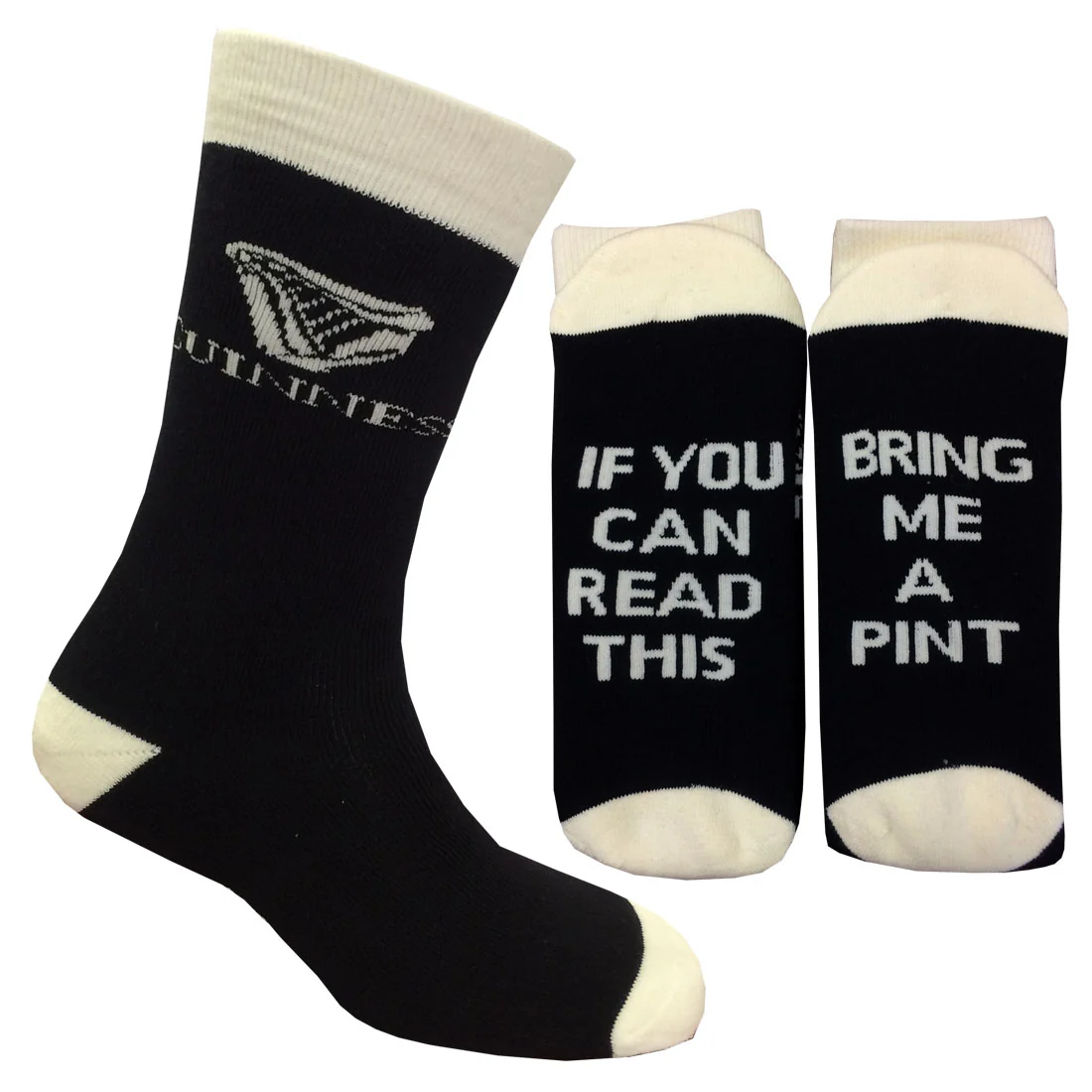 Guinness Harp 'Bring Me A Pint' Socks - Guinness Webstore